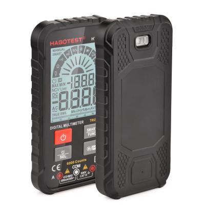 China Habotest HT112B Mini Pocket Digital 6000 Counts T-RMS Multimeter Tester Professional Meter for sale