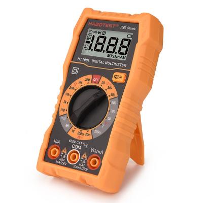 中国 2000の計算の手持ち型のディジタル マルティメーター、600V携帯用ディジタル マルティメーター 販売のため