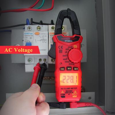 China Data Hold And Back Light 2000 counts Habotest Clamp Meter for sale