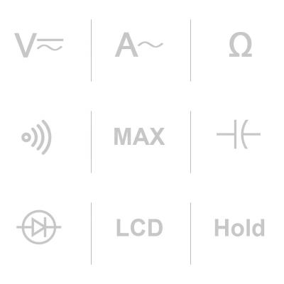 중국 2000년은 자동차 범위 200A 2000uF 디지탈 클램프 미터를 계산합니다 판매용