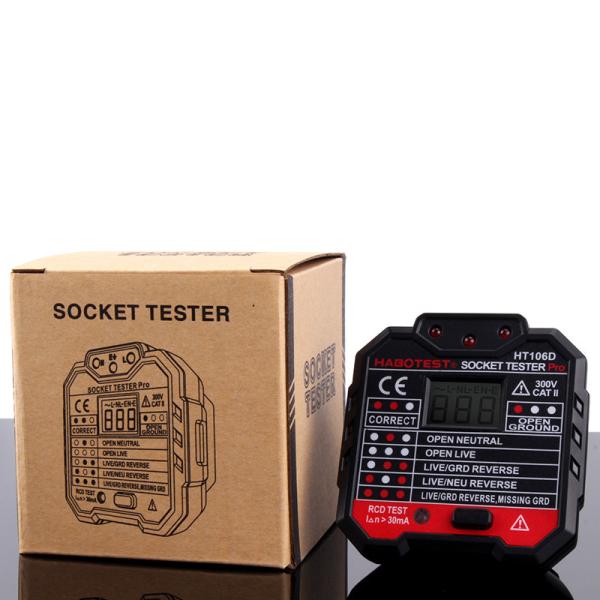 HT106 Pen Type Voltage Tester, verificador do soquete de parede 250V