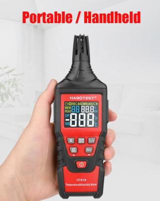 China 99 Groups Multimeter Accessories , Digital Temperature And Humidity Meter for sale