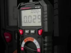 전기 용량 테스트를 위한 하보테스트 HT118A 6000 총수 실효 RMS LCD 고성능 멀티 미터 테스터 전문적이 미터