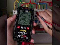 Hand-Digitalmessinstrument-analoges Vielfachmessgerät HT125B mit WAHRER Anzeige Effektivwerts LCD