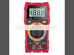 CE Certified Digital Multimeter with ABS Material and Low Battery Indicator for Accurate Electrical Measurements