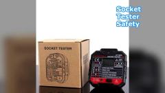 Socket Tester GFCI RCD Easy Use LED LCD