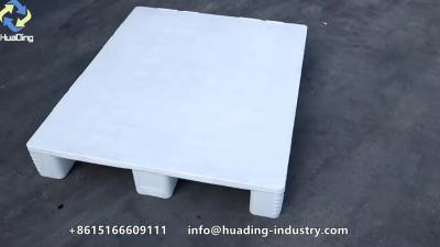 China Solid Face Racking Heavy Duty Plastic Pallets 1400x1200 ISO Standard Large Plastic Pallets for sale