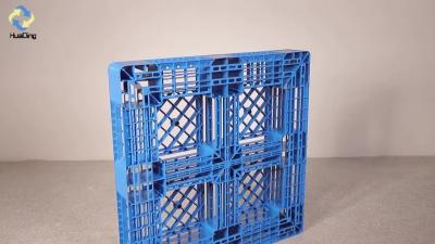 China 1100*1100 Recycle HDPE material eco-friendly stackable light plastic pallets for sale