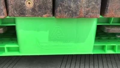China disposable 1100*1100mm  plastic pallet for export one-time use for sale