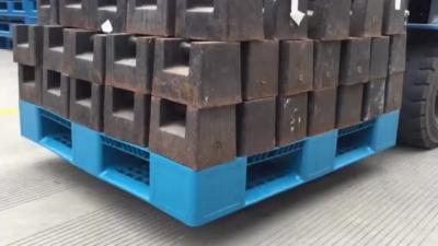 Cina Singola griglia Decker Hygienic Plastic Pallet del fronte 1200*1000*150mm in vendita