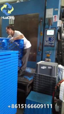 Cina Produttore di plastica di spedizione nero economico del pallet per il pallet di plastica sistemabile di bassa potenza dell'esportazione in vendita