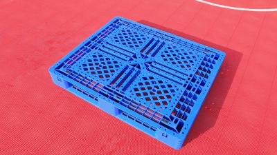 Cina Singolo affrontato pallet di plastica 1200 x 1000 di Lowes della seconda mano di plastica dei pallet di Rackable in vendita
