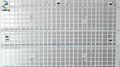 Cina L'euro personalizza il pallet di plastica di grande doppia griglia resistente del fronte con i lati in vendita