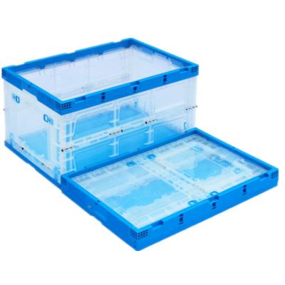 China Transparent Eco Friendly Plastic Distribution Containers Foldable Injection Modern Rectangle for sale