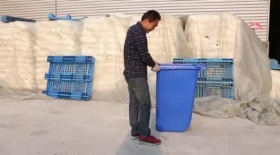 China 240 liter Plastic Recycle Bin Plastic Waste Garbage Bin for sale