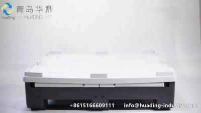 China Plastic collapsible box containers closed bodies with side doors for sale