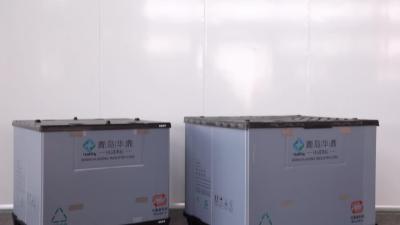 Cina Contenitore di pallet di plastica d'imballaggio restituibile di dimensione di stoccaggio su ordinazione dell'HDPE per l'imballaggio delle parti dell'automobile in vendita