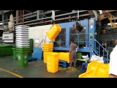 Cina Bidone della spazzatura all'aperto della casa di plastica residua dei rifiuti 120L/240L/360L/480L/660L/800L/1100L/1200L in vendita