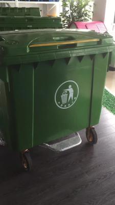 China 660L dumpster garbage bin large capacity waste bin price for sale
