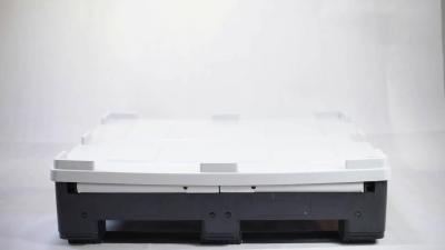 China Folded plastic pallet box foldable pallet box storage containers for sale