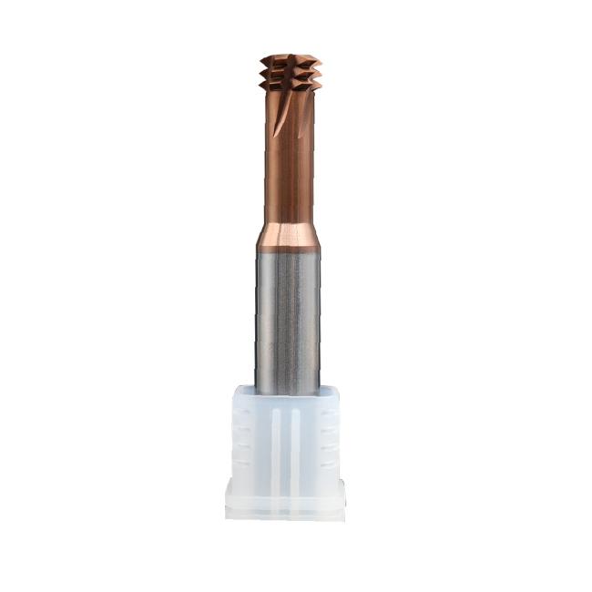 Solid Carbide 3 Tooth Thread Milling Cutters for Steel Aluminum