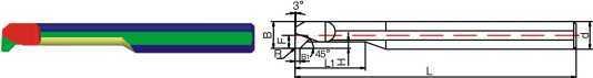 Wxsoon Smdr Tungsten Carbide Boring Tools for Micro Profiling Turning Cutters