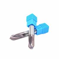 China Wxsoon 90 Degree Tungsten Solid Carbide Spot Drill Bits 1-20mm Flute Diameter for CNC Machines for sale