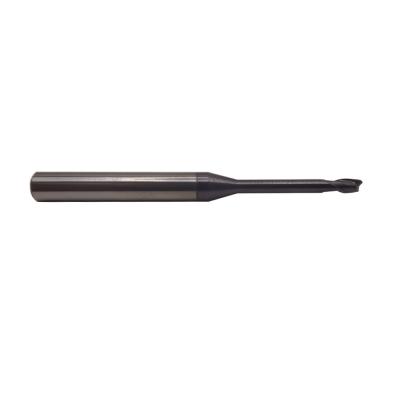 Cina Fresa in metallo duro integrale a 2 taglienti da 1,8 mm per metallo duro 55HRC in vendita