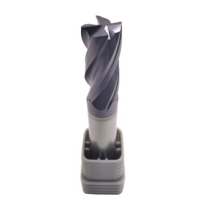 Cina 65HRC 4 scanala in un carburo cementato Endmill di 30 eliche per indurisce l'acciaio in vendita