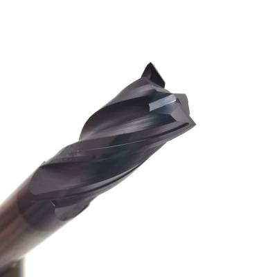 Cina 65HRC 4 scanala in un carburo cementato Endmill di 30 eliche per indurisce l'acciaio in vendita