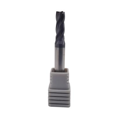 Cina 65HRC 4 scanala in un carburo cementato Endmill di 30 eliche per indurisce l'acciaio in vendita