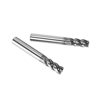 China Heave Cutting 40 Spiral Angle Tungsten Carbide Corner Radius End Mills for sale