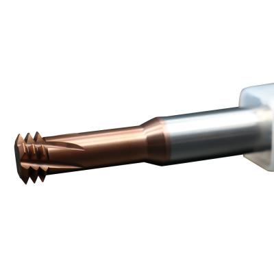 Cina Frese solide del filo del dente del carburo 3 per alluminio d'acciaio in vendita