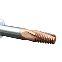China NPT NPTF Tungsten Carbide Taper Thread Endmills 5.3-13.9mm Diameter for CNC Threading for sale