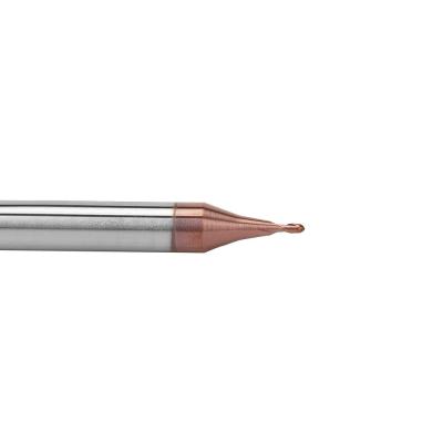 China Solid Carbide 2 Flute Square Micro Endmills For Wear Resistant Alloy for sale
