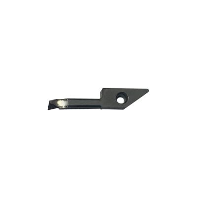 China Outer Diameter Grooving Tips Gba43r200 PCD Inserts For Stainless Steel for sale