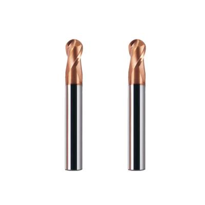 China Wxsoon 30 Spiral Angle Tungsten Carbide Ball Nose Endmill for sale