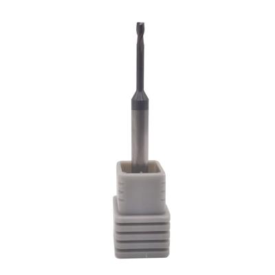 China 2 Flute 1.8mm Solid Carbide Endmill for Hard Metal 55HRC for sale