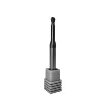 China Wxsoon 55HRC 2 Flute Tungsten Solid Carbide Ball Nose End Mill 4mm x 20mm x 6mm x 65mm for sale