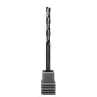 China Wxsoon 2 Flute 30 Helix Long Solid Carbide End Mill 4mm x 30mm x 75mm for sale