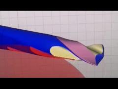 Wxsoon 3Dの銅のステンレス鋼のための固体炭化タングステンドリル