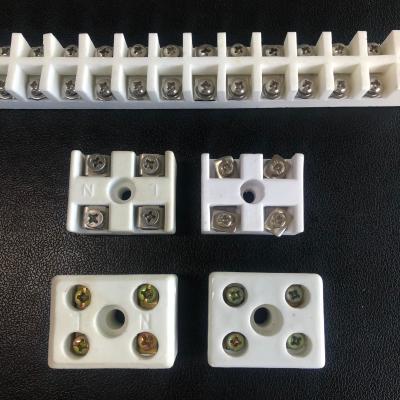 China 2 Pin 3 Pin Electric Ceramic Terminal Screw Block Connector for sale