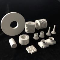 China RoHS Mullite Ceramic Electrical Insulation Part 1400C High Purity 68% Al2O3 for sale