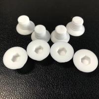 China 95 Alumina Ceramic Screw Insulators Hex Head 3.6g/cm3 Density 300MPa Flexural Strength for sale