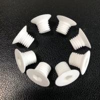 China 95 Alumina Ceramic Screw Insulators Hex Head 3.6g/cm3 Density 300MPa Flexural Strength for sale