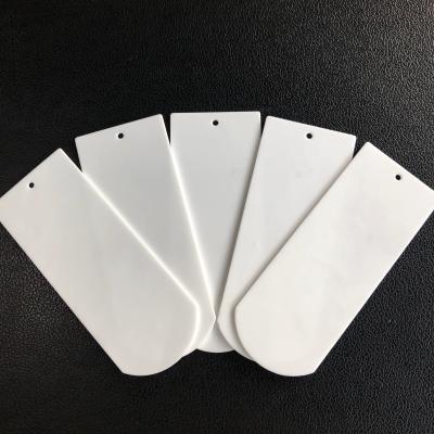 Cina Dimensione personalizzabile del ODM del modello della carta ceramica del segnalibro dell'allumina di elevata purezza di 95% in vendita