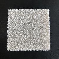 China Alumina Ceramic Foam Filter Plate 95% Al2O3 1400C for Foundry Casting Refractory for sale