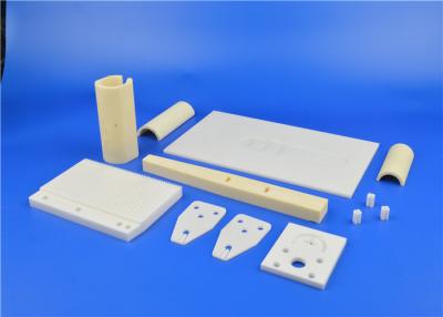 China Componenti ceramiche di quarzo di biossido di zirconio del crogiolo di precisione ceramica dello scaffale per la macchina di energia solare for sale