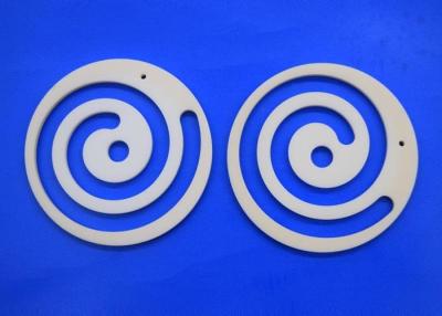 Cina 99,5% allumina Ring High Precision Machined d'isolamento ceramico in vendita