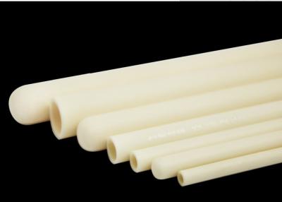 China La metropolitana ceramica dei tubi della protezione della termocoppia apre entrambe le estremità e metropolitana ceramica chiusa del corindone per la fornace for sale